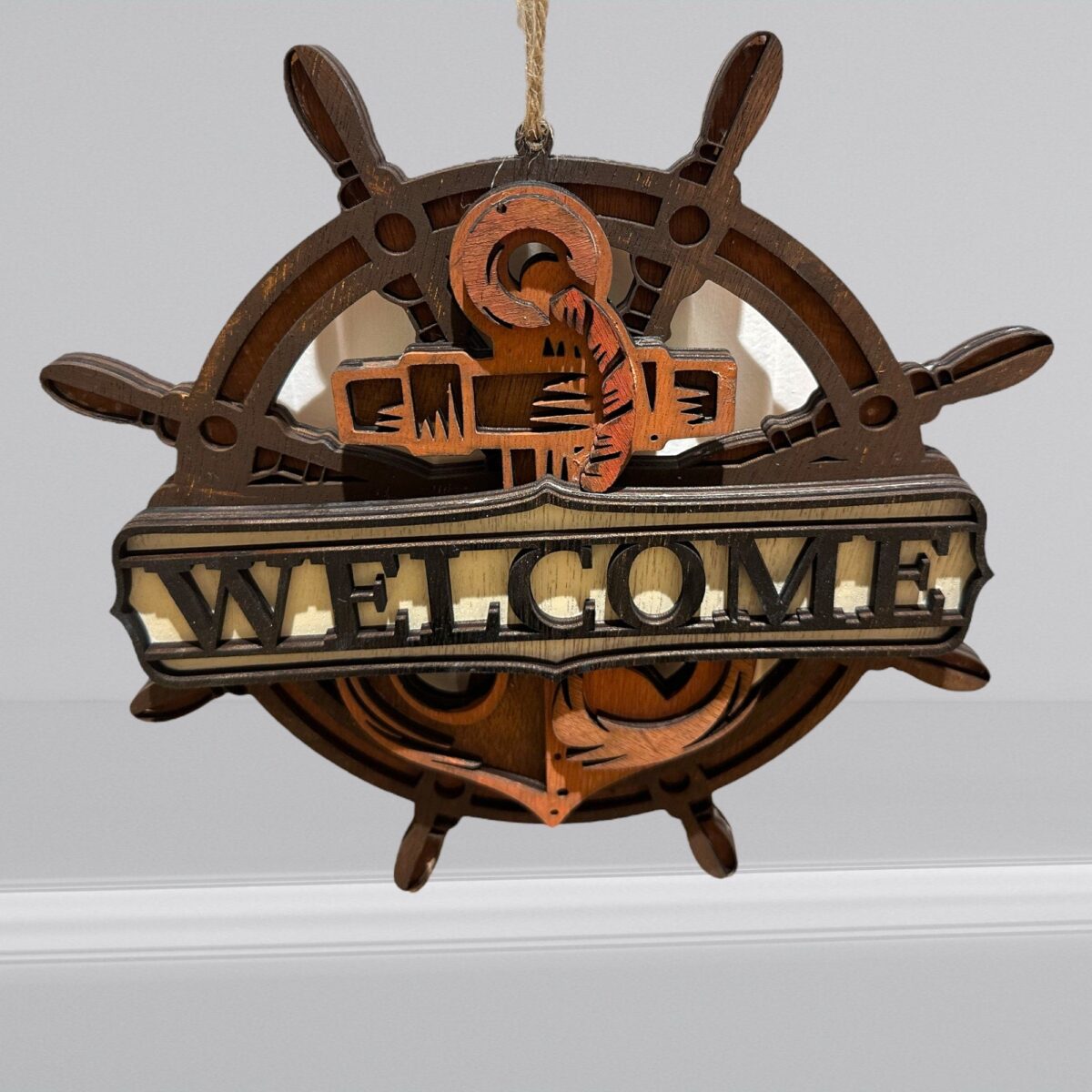 Nautical Inspired Custom Welcome Sign – Havana Art – Made in Canada