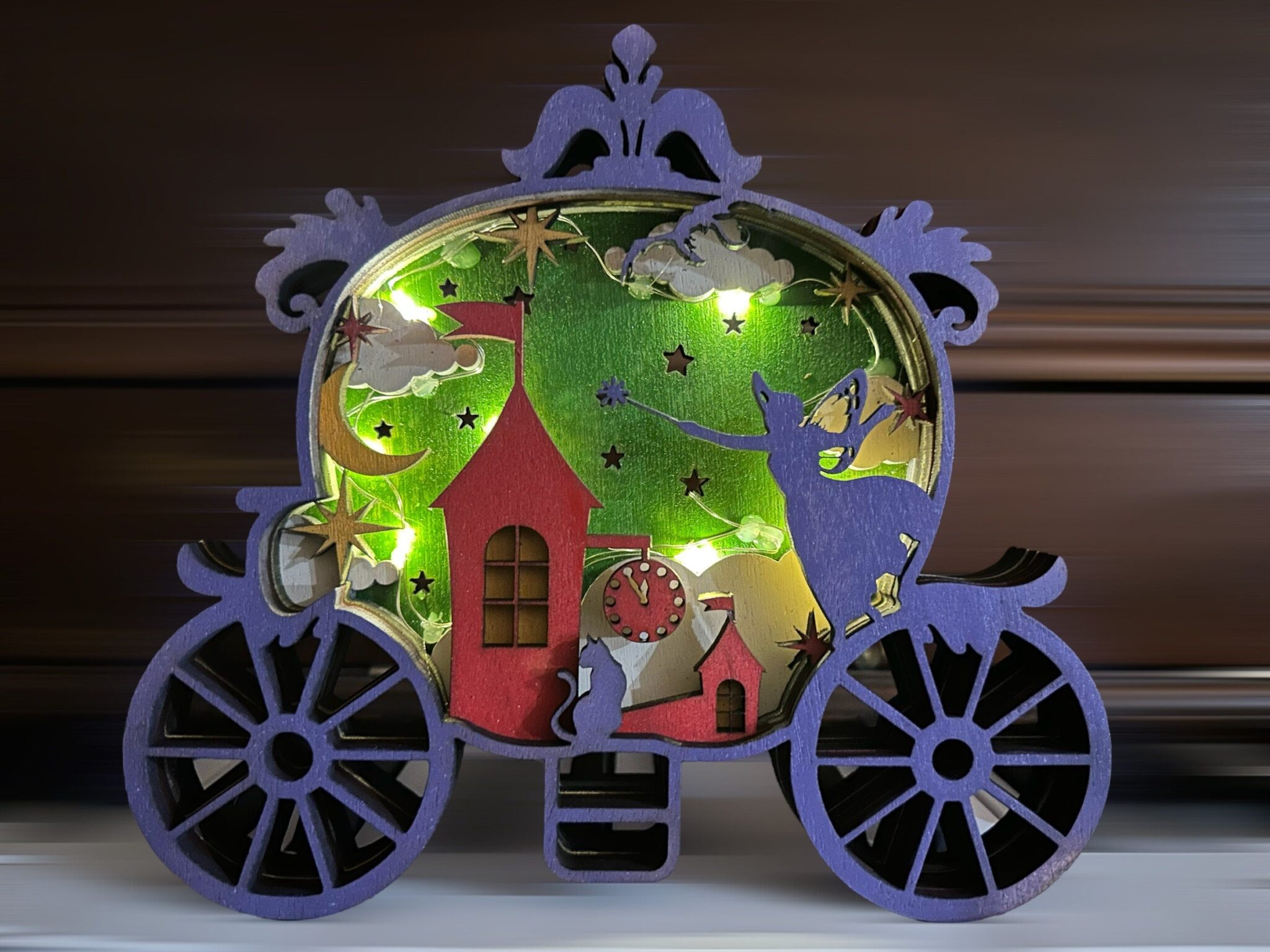 3D Cinderella Story Lighting Home Decor – Havana Art – Made in Canada