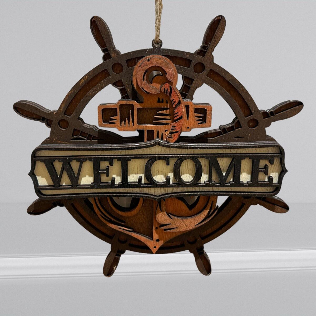 Nautical Inspired Custom Welcome Sign – Havana Art – Made in Canada